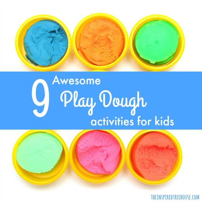 GREAT ACTIVITIES USING PLAY DOUGH FOR FINE MOTOR SKILLS