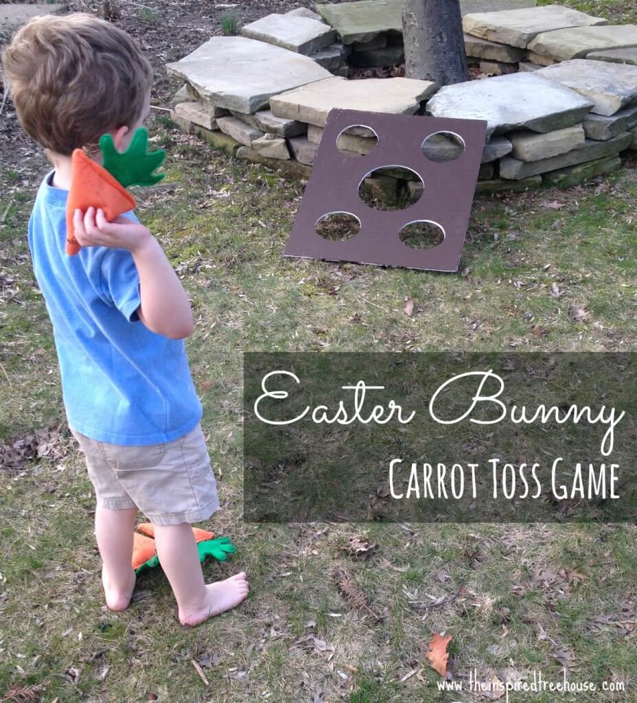 EASTER GROSS MOTOR ACTIVITIES: BUNNY CARROT TOSS