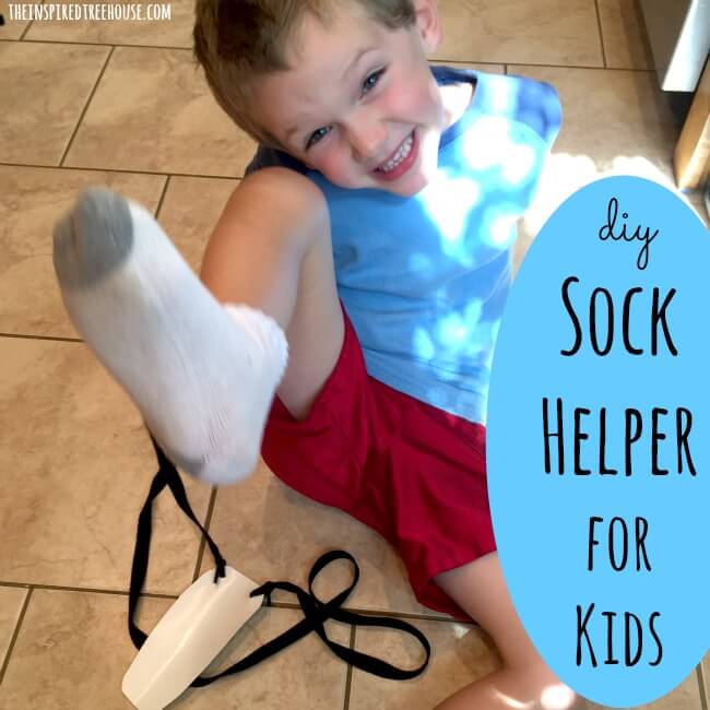 putting on socks hack