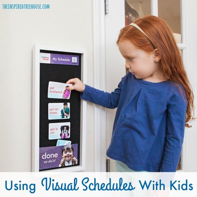 10 Reasons to Use a Visual Schedule - The Inspired Treehouse