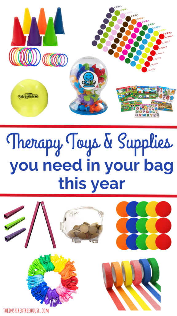 Therapy toys & Supplies You Need in Your Bag This Year - The Inspired ...