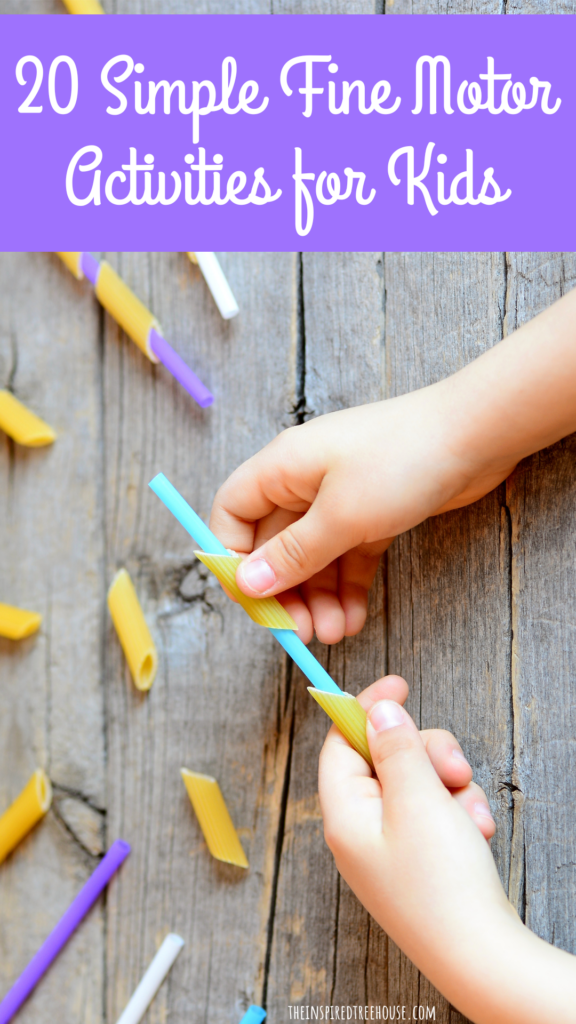 Preschool Fine Motor Skills Activities Fine Motor Activity Using A