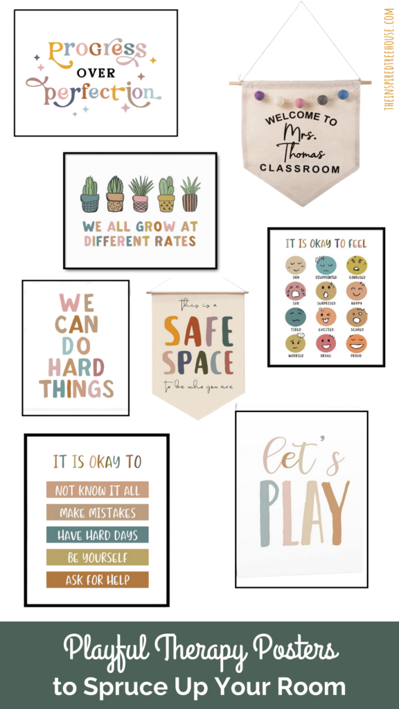 Playful Therapy Posters to Spruce Up Your Room - The Inspired Treehouse