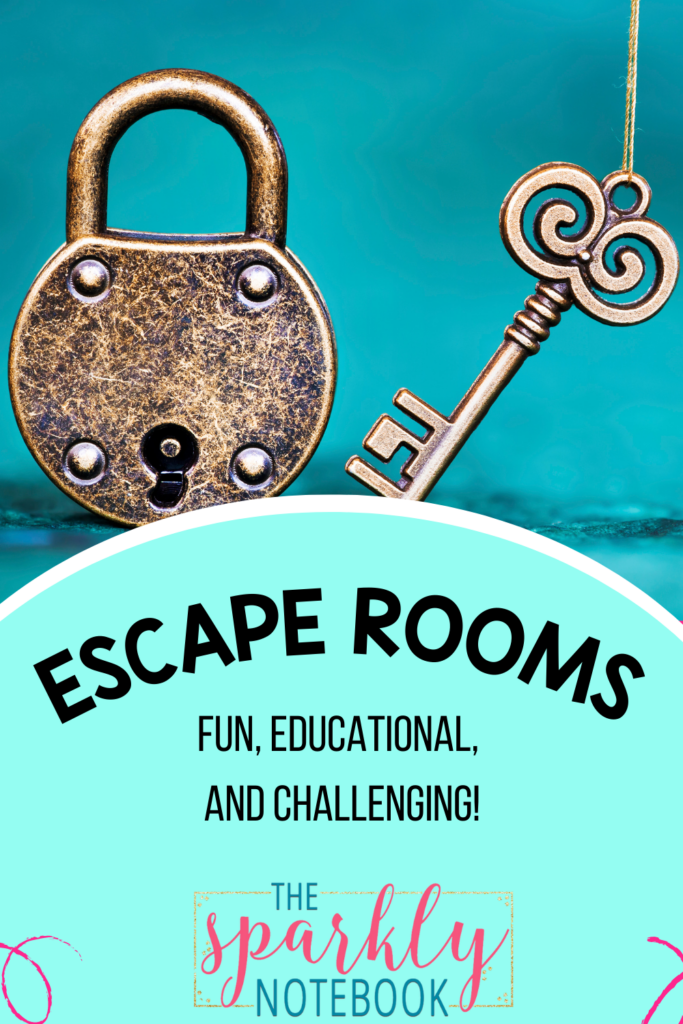 What Makes for a Great, Educational ELA Escape Room? - The Sparkly Notebook