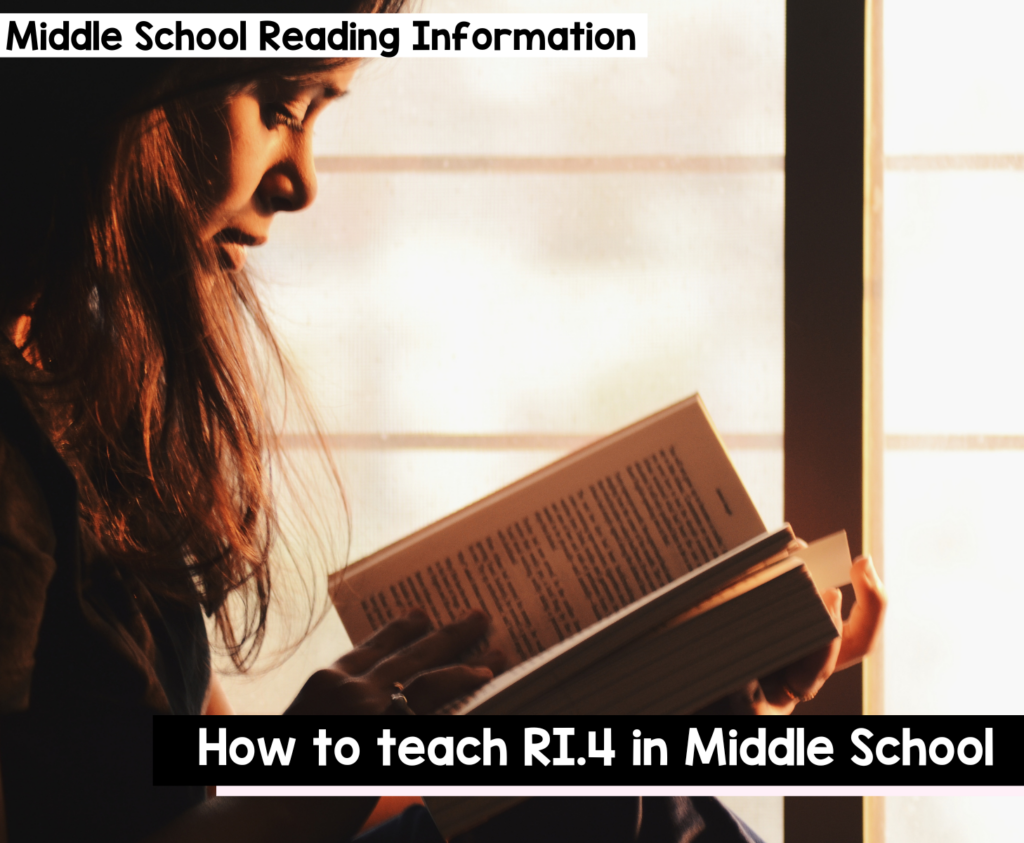 Master BOTH Sets of Reading Standards (Informational and Literature) in ...