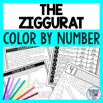 ziggurat coloring sheet