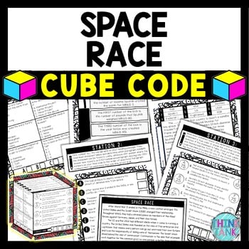 Space Race Cold War Cube Stations - Reading Comprehension Activity ...