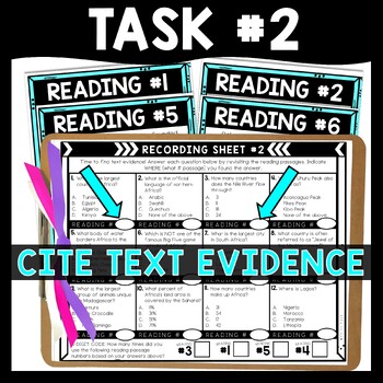 Africa Escape Room Scavenger Hunt - Reading Comprehension - World ...