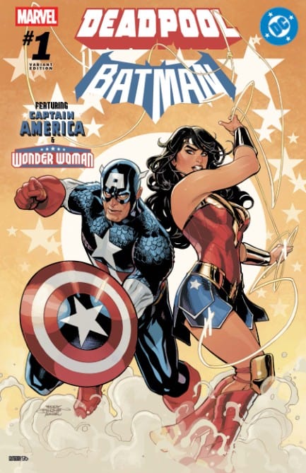 Epic Marvel/DC Crossover Features Captain America and Wonder Woman ...