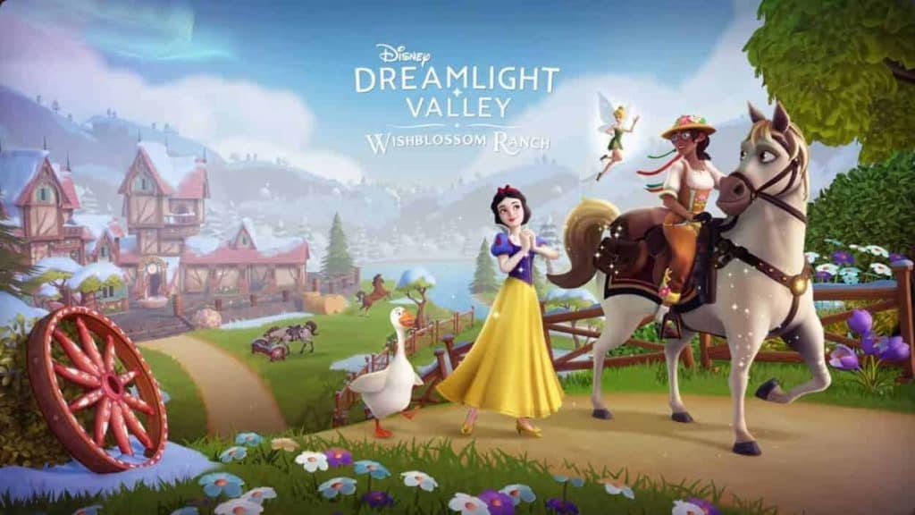 Disney Dreamlight Valley Wishblossom Ranch - Horse Expansion Coming ...