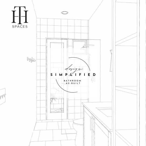 bathroom drawing design