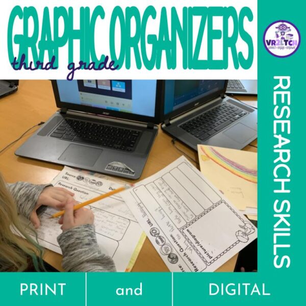 Third Grade Research Graphic Organizers : vr2ltch