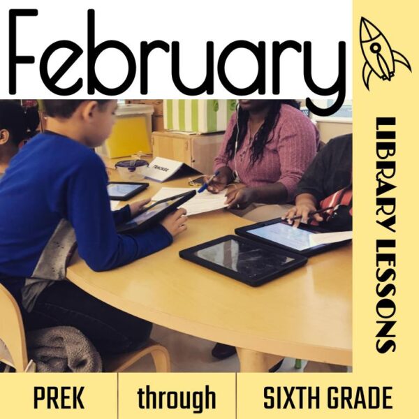 No-Prep February Library Lessons : vr2ltch