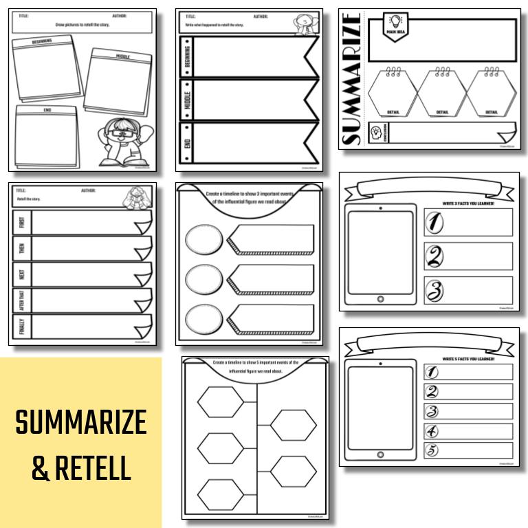 Editable Read-Aloud Activities : vr2ltch