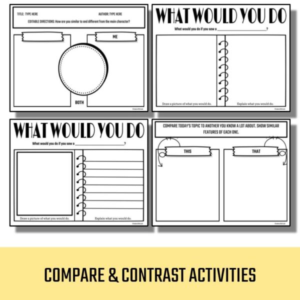 Editable Read-Aloud Activities : vr2ltch
