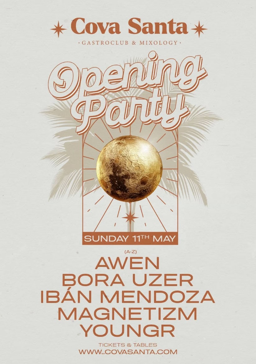 Cova Santa Ibiza Opening Party - Fiestas Ibiza 2025