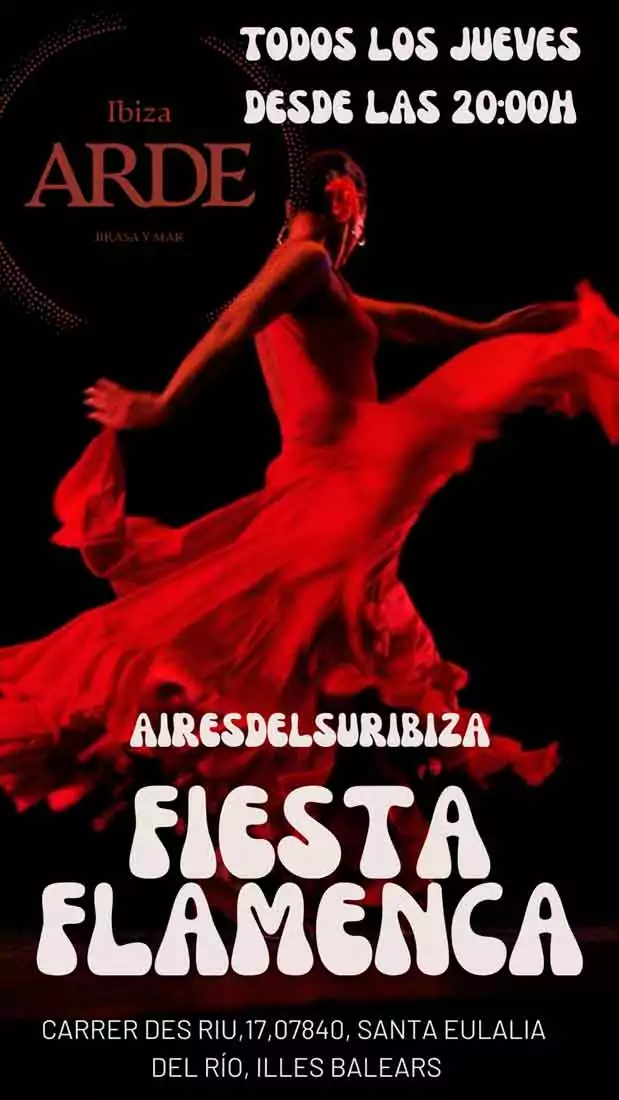 Noches de flamenco en Arde Ibiza - Planes Ibiza 2024