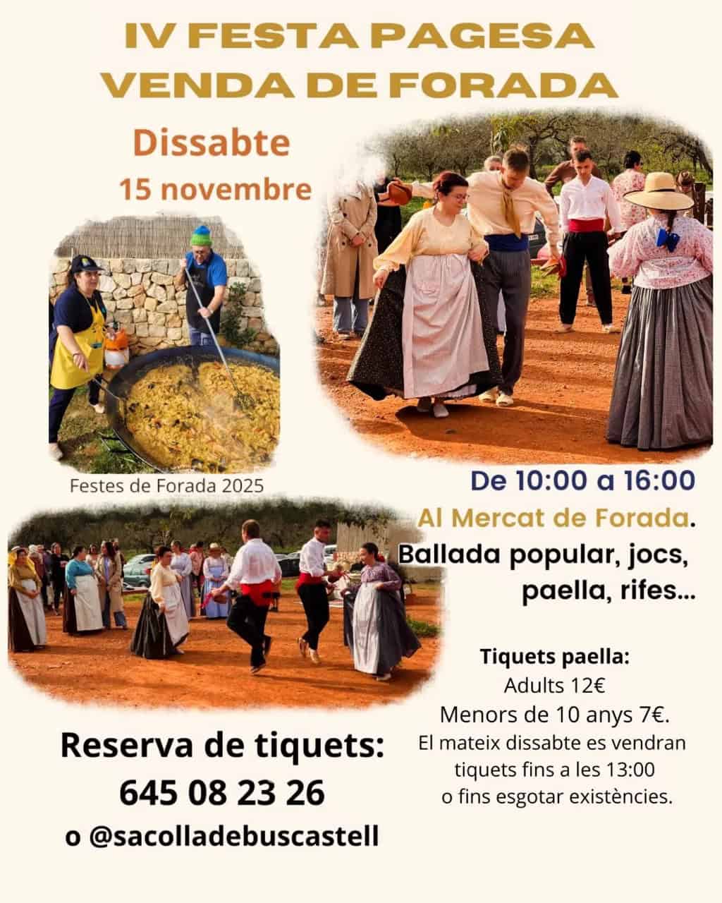 4th Forada Peasant Festival - Ibiza Plans 2025