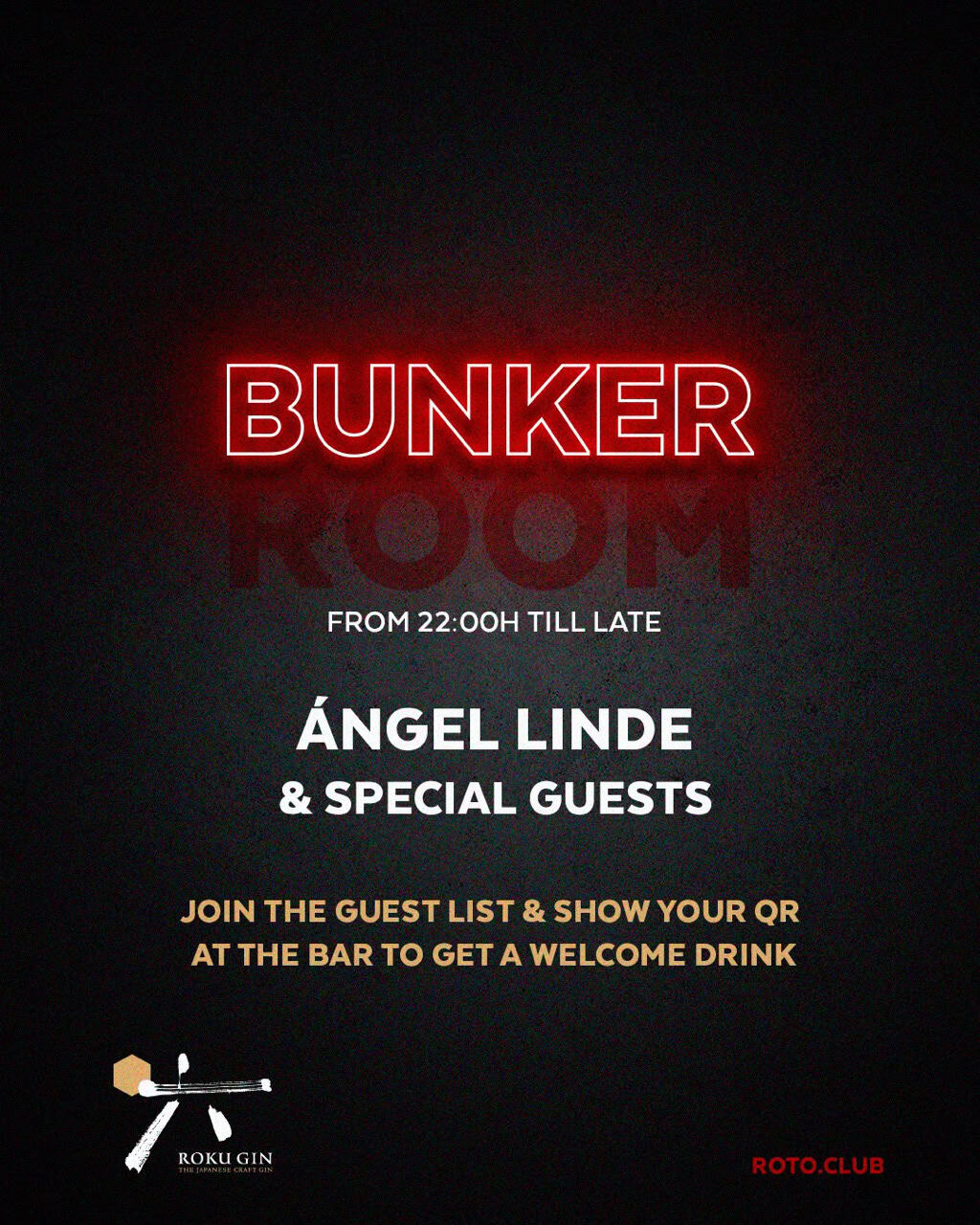 Festas no Bunker Room ROTO Ibiza - Festas em Ibiza 2025