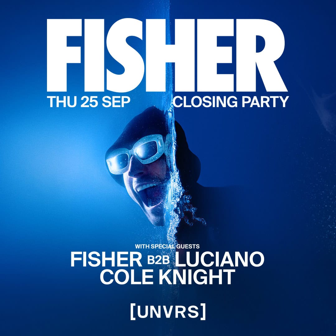 Impreza zamykająca FISHER w [UNVRS] - Imprezy na Ibizie 2025