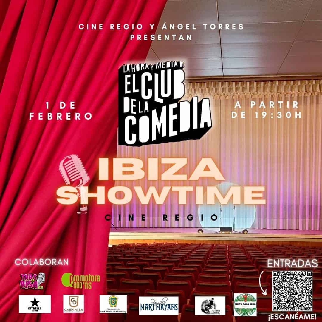El Club de la Comedia en el Cine Regio - Planes Ibiza 2024