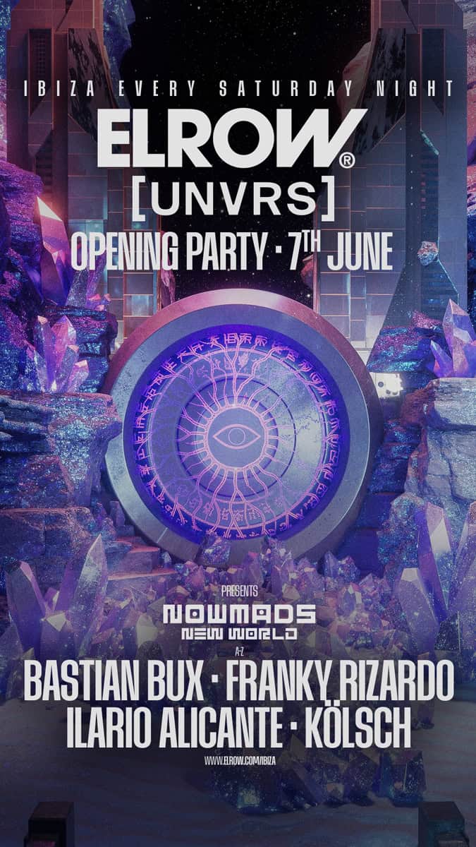 Opening Party de elrow en [UNVRS] - Fiestas Ibiza 2025