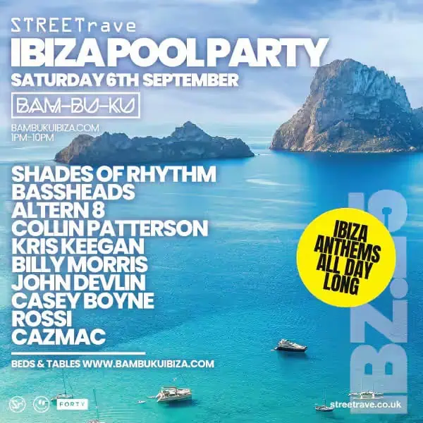 STREETrave Ibiza Pool Party - Bam-Bu-Ku - Fiestas Ibiza 2025