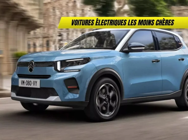 Voitures Électriques les Moins Chères 2025 : Guide d'Achat Complet pour ...