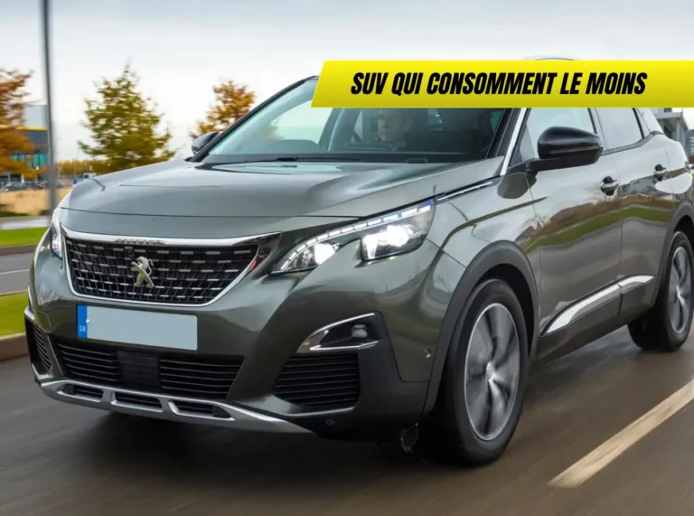 SUV qui consomment le moins en 2025 : top des plus sobres pour la ...