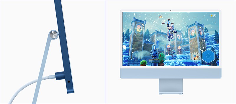 เผยโฉม iMac รุ่นใหม่ มาพร้อมดีไซน์หลากสีสัน ชิป M1 ตัวแรง, ระบบลำโพง ...