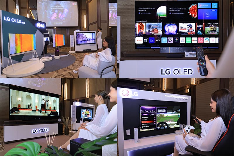 LG เปิดตัวนวัตกรรม OLED TV ใหม่ล่าสุด พร้อมขยายไลน์อัป QNED TV