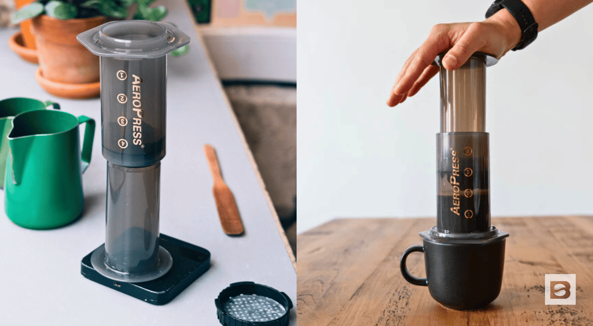 How To Brew AeroPress Coffee? (Standard Method & Recipe) - Bean Ground