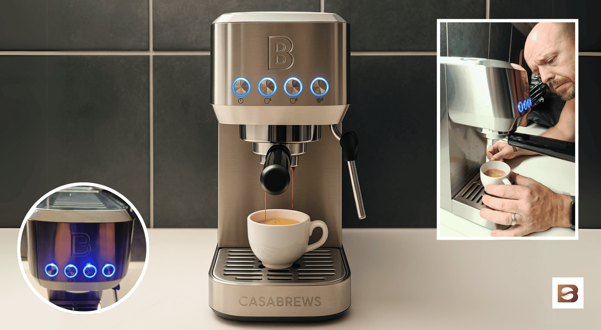 Casabrews Review: A Compact Espresso Machine That Surprised Me - Bean ...