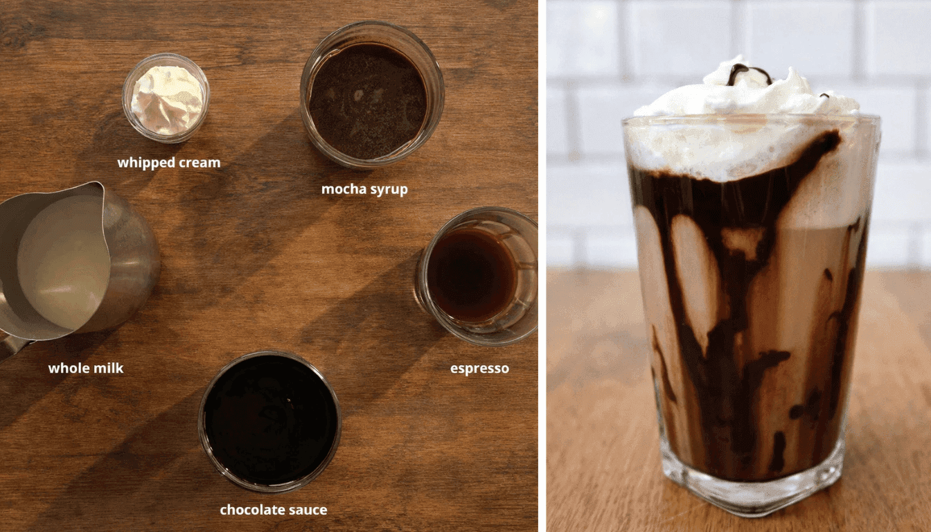 Super Easy 5-Minute Mocha Latte Recipe - Bean Ground