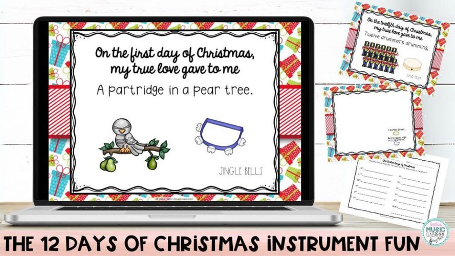The 12 Days of Christmas: Exciting Music Activities for December - Beth ...