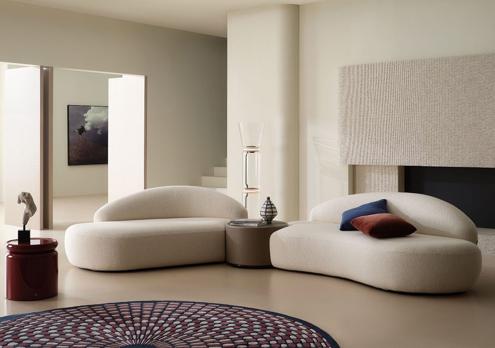 Spin Sectional Sofa by Steve Leung for HC28 | DOMO