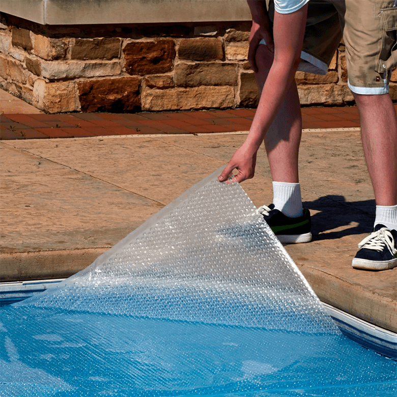 Blue Wave Solar Blanket for Round Above-Ground Pools - Drew & Jonathan
