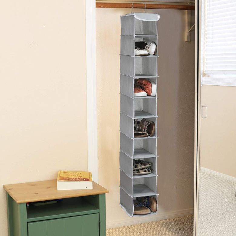 10 Best Hanging Closet Organizers to Double Your Storage Space