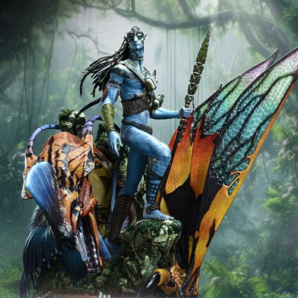 Jake Sully, Neytiri and Varang Avatar Real Elite Masterline collectible ...