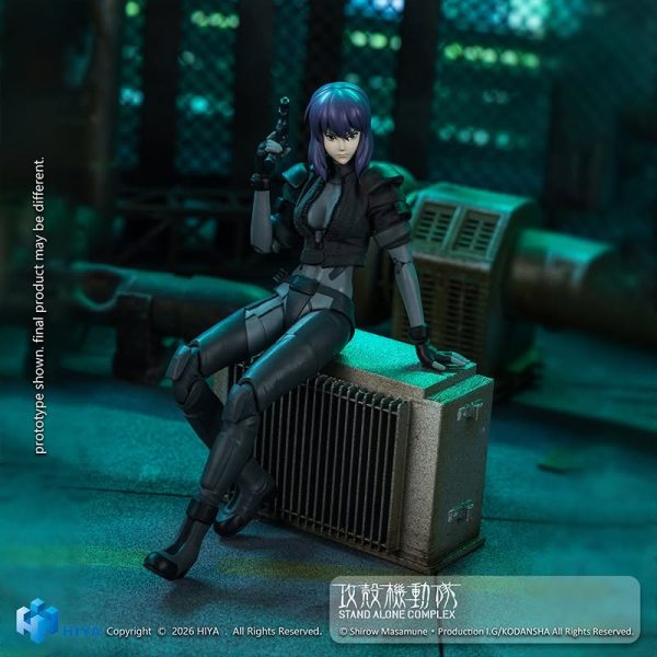 Hiya Toys unveils Motoko Kusanagi Ghost in the Shell: Stand Alone ...