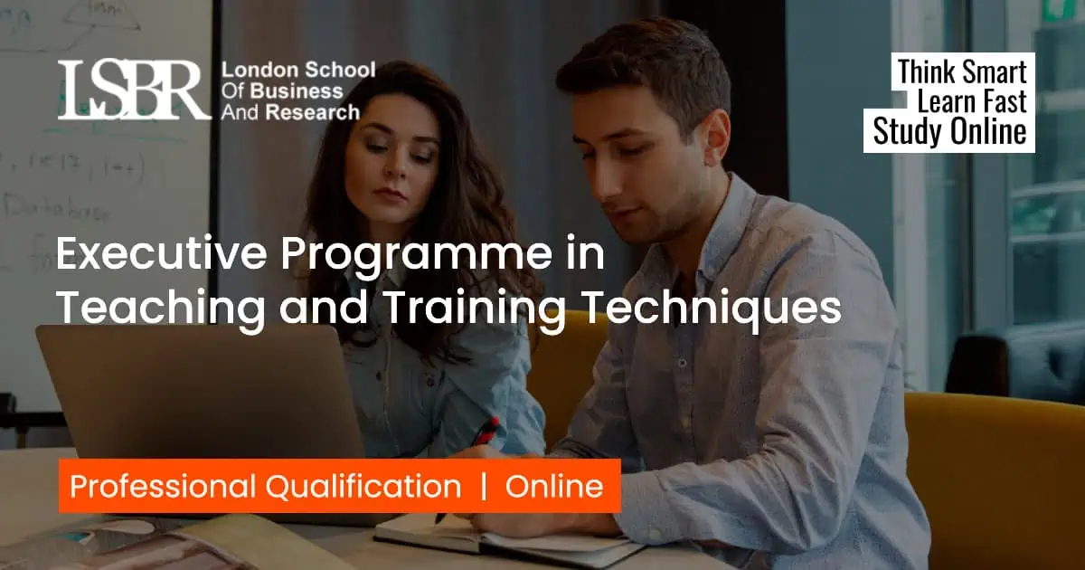 Executive Programme in Teaching and Training Techniques