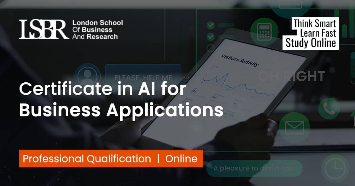 Certificate in AI for Business Applications