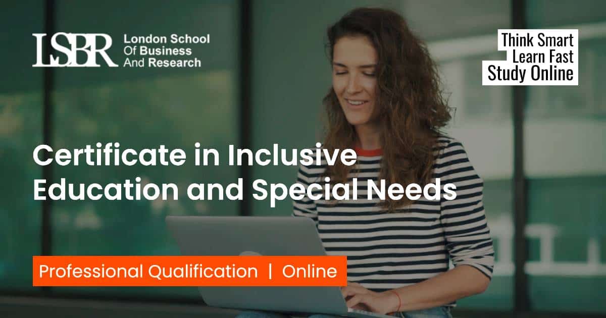 Certificate in Inclusive Education and Special Needs