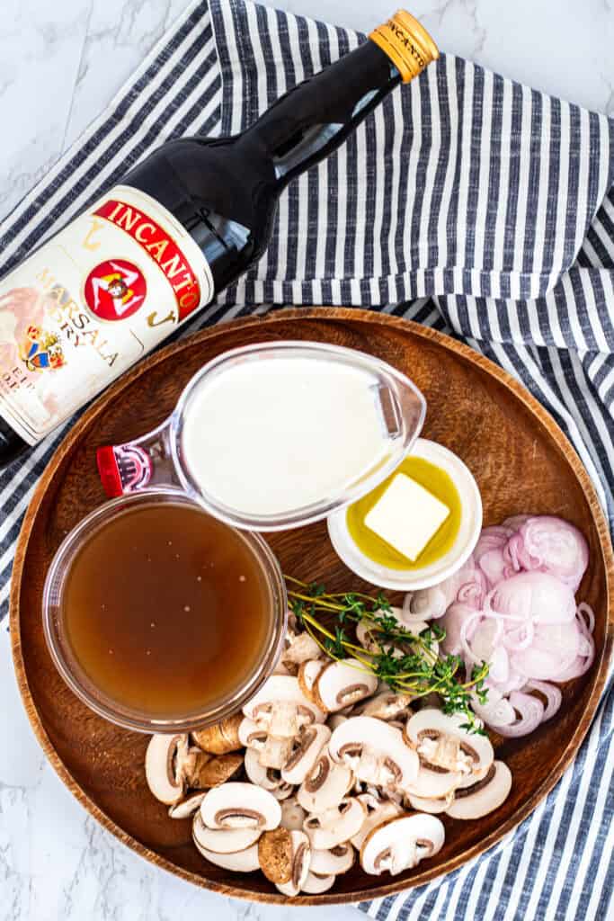 Easy Marsala Cream Sauce - My Eclectic Bites