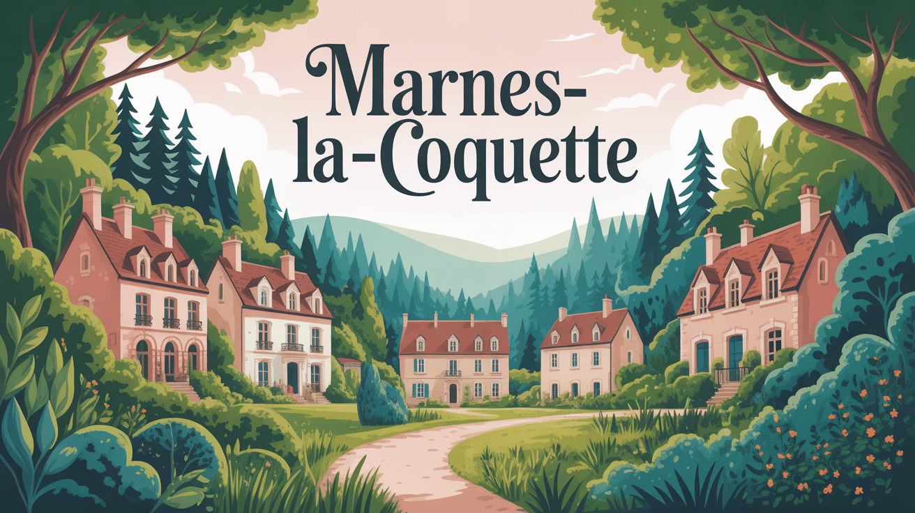 Marnes-la-Coquette, Village Près de Paris