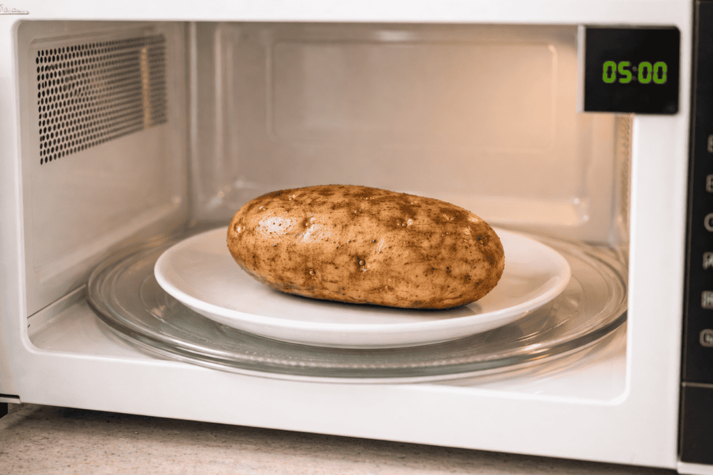 Microwave Baked Potato - Perfect Recipe
