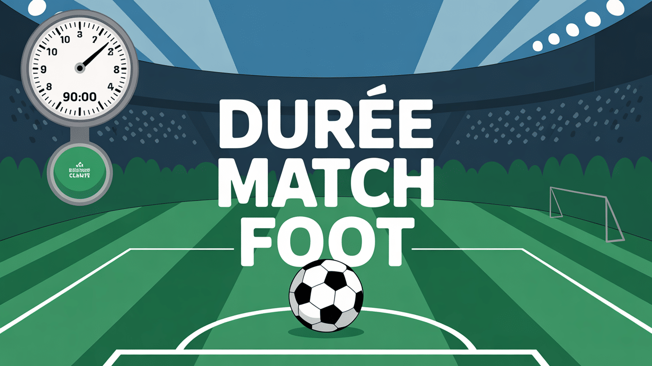 Durée Match Foot : Tous Les Détails