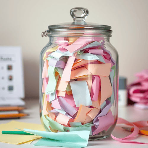 How to Create a Positivity Jar To Increase Positive Thinking