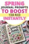 20 Fun Spring Journal Prompts to Lift Your Mood | The Happy Journals