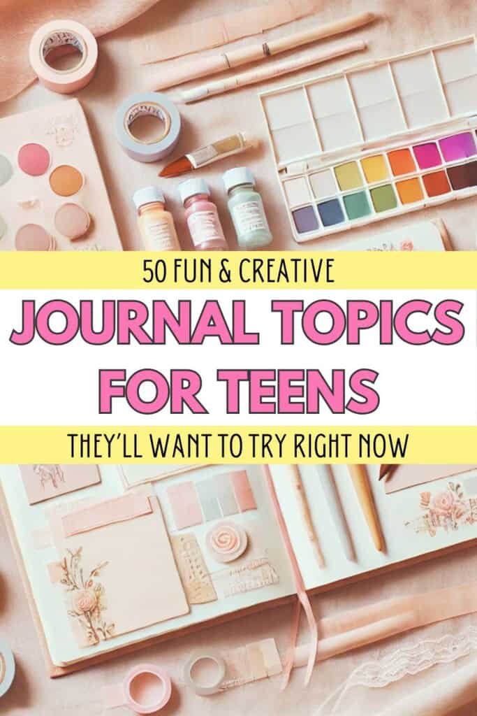 50 Fun Journal Topics For High School Students | THJ
